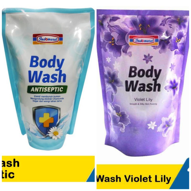 Jual BODY WASH INDOMARET Lily dan Antiseptik 450ml | Shopee Indonesia