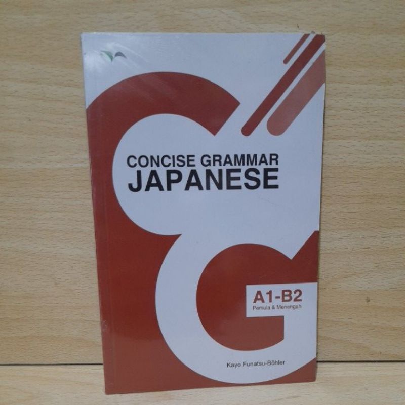 Jual CONCISE GRAMMAR JAPANESE A1- B2 pemula & Menengah. | Shopee Indonesia