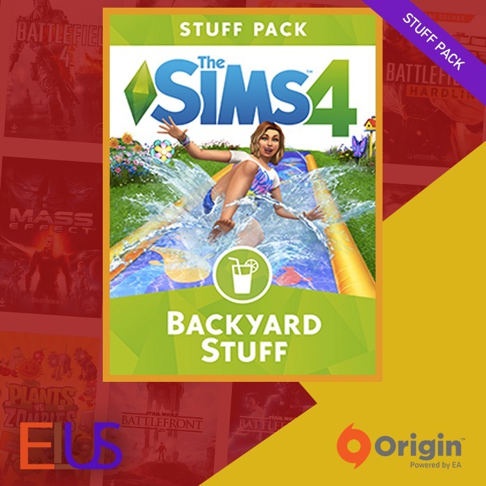 Jual The Sims 4 Backyard Original Origin - STUFF PACK (PC - MAC ...