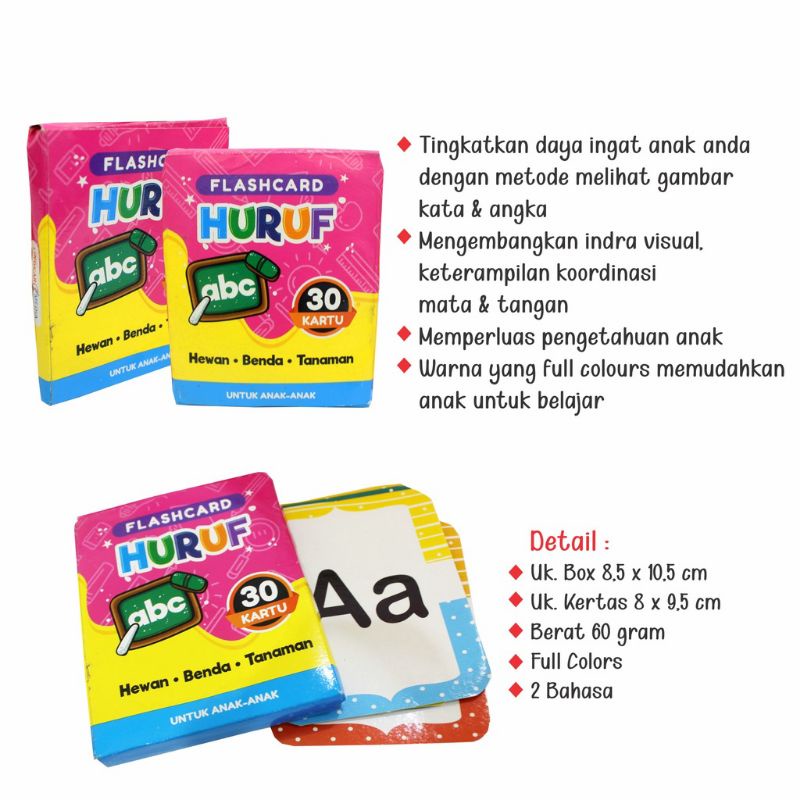Jual Flash Card Abjad Hijaiyah Angka | Shopee Indonesia