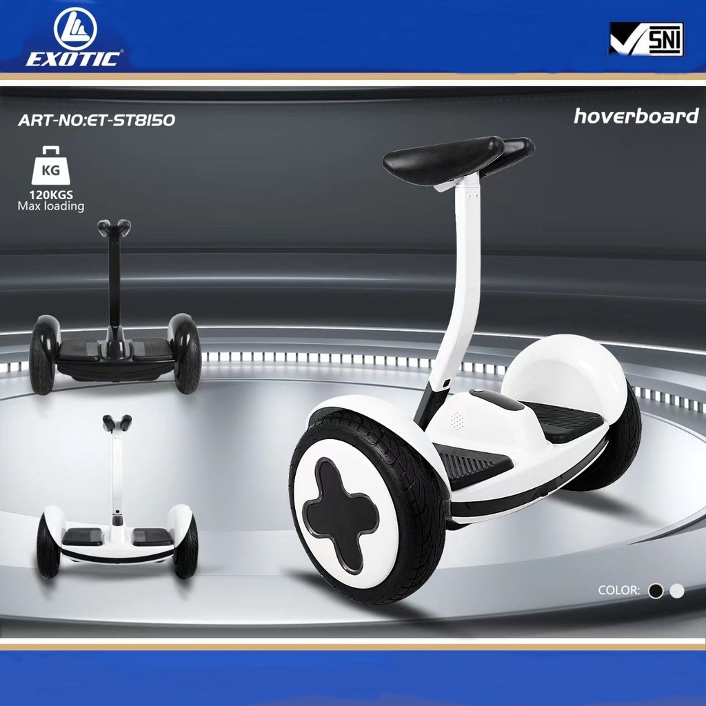 Jual NEW !! EXOTIC - SCOOTER SMART BALANCE HOVERBOARD ST - 8150 ( 2 ...