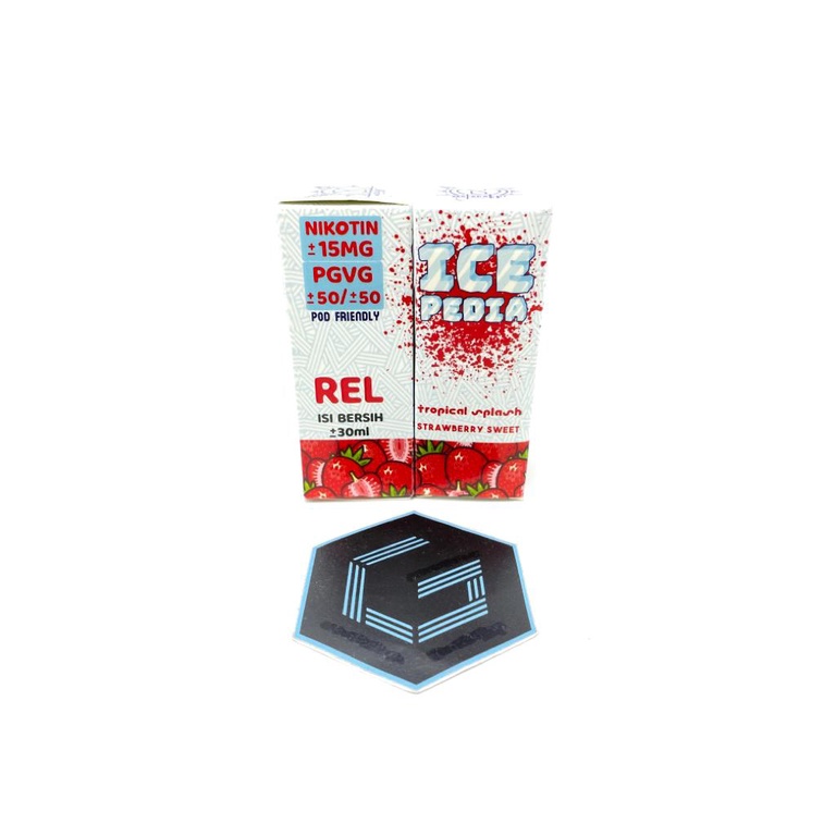 Jual SALT - Icepedia SWEET STRAWBERRY Pods Friendly 30ML Liquid Ice ...
