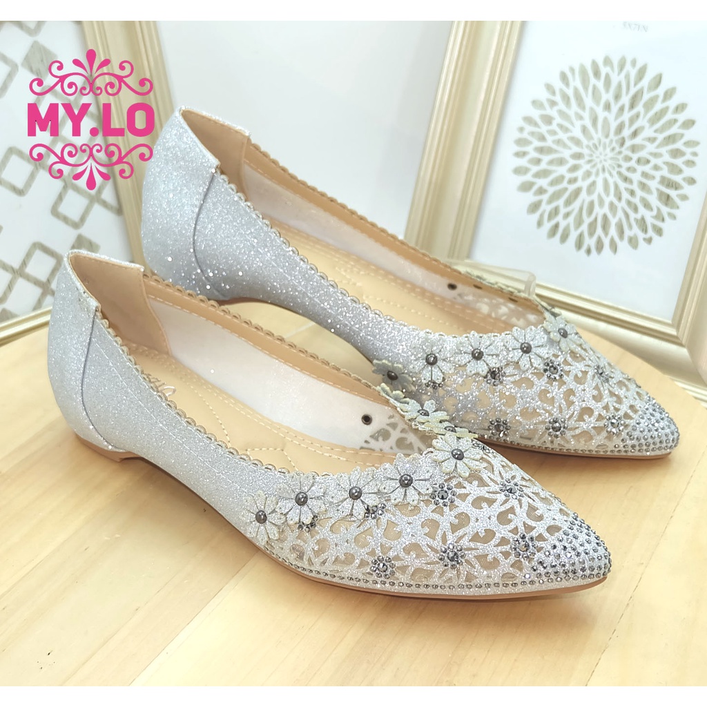 Jual SEPATU SANDAL PESTA WANITA WEDDING KONDANGAN WISUDA SESERAHAN ...