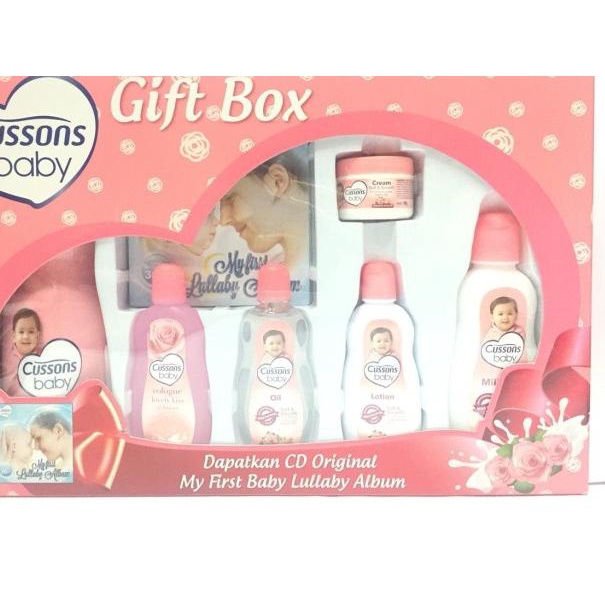 Jual Cussons Baby Gift Box Boy / Girl + KERTAS KADO - Biru | Shopee ...