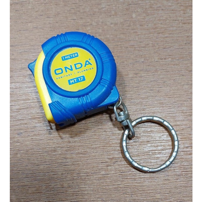 Jual ONDA Meteran Mini 1 meter + Gantungan Kunci / Roll Meter + Key ...