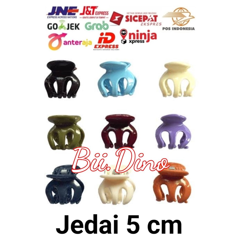 Jual Jedai Besar Tebal 5cm Jepitan Rambut Badai 3 Gigi Cakar Bangkok Korea Aksesoris 5 cm Glossy ...