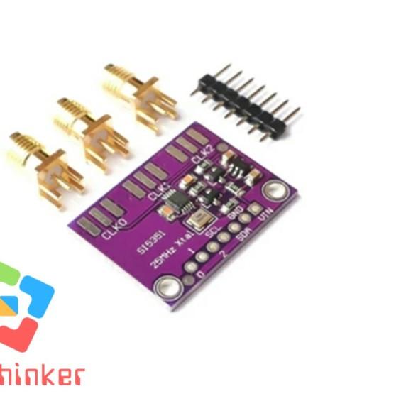 Jual Modul SI5351 SI5351A Signal Clock Generator Oscillator DDS 8KHz ...
