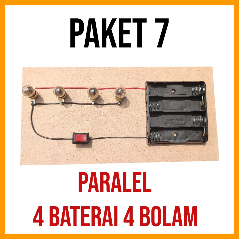 Jual Paket Rangkaian Listrik untuk Praktek SD kelas 6 | Shopee Indonesia