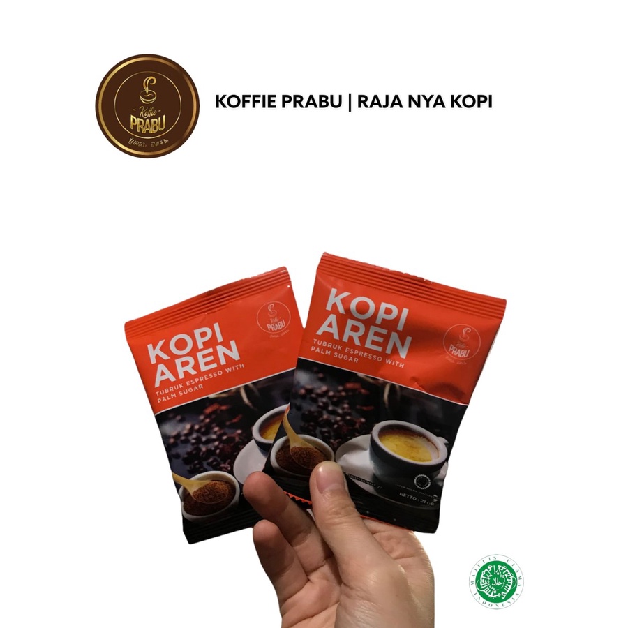Jual Kopi Gula Aren Coffee Prabu 10 Sachet | Shopee Indonesia