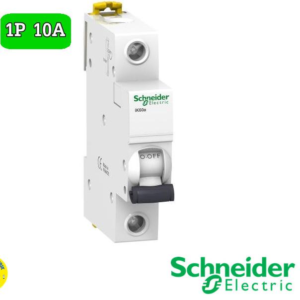 Jual Schneider MCB 1P 10A Acti9 iK60A A9K14110 4,5kA MCB 1 Phase 10 Amp | Shopee Indonesia