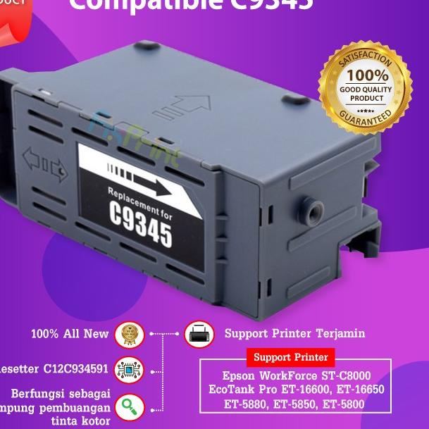 Jual Epson C9345 Maintenance Box L15150 L15160 Pembuangan Printer M15140 - COMPATIBLE | Shopee ...