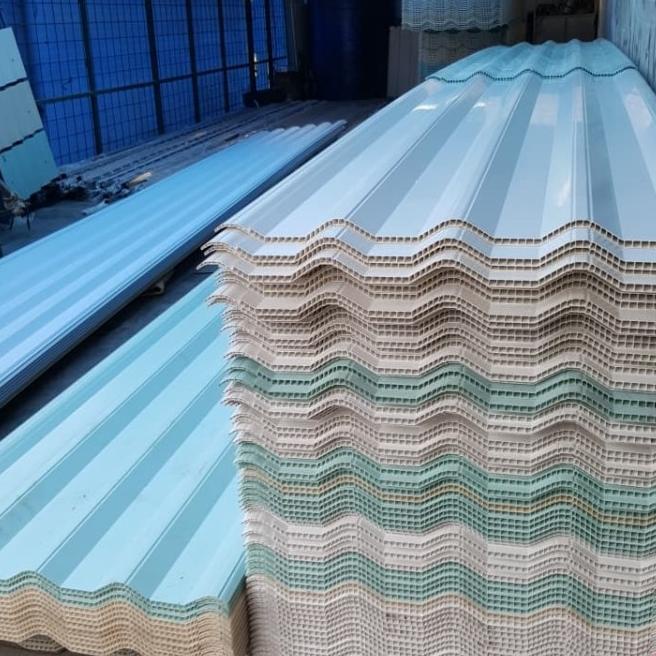 Jual Atap Polyvinyl - SUN PANEL untuk Pabrik dan Gudang Anda!! - Biru ...