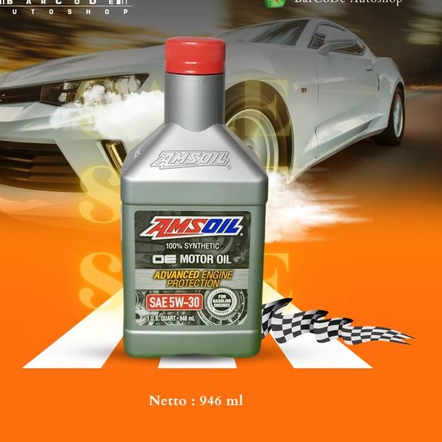 Jual AMSOIL OE SERIES BENSIN 5W30 SAE | Shopee Indonesia