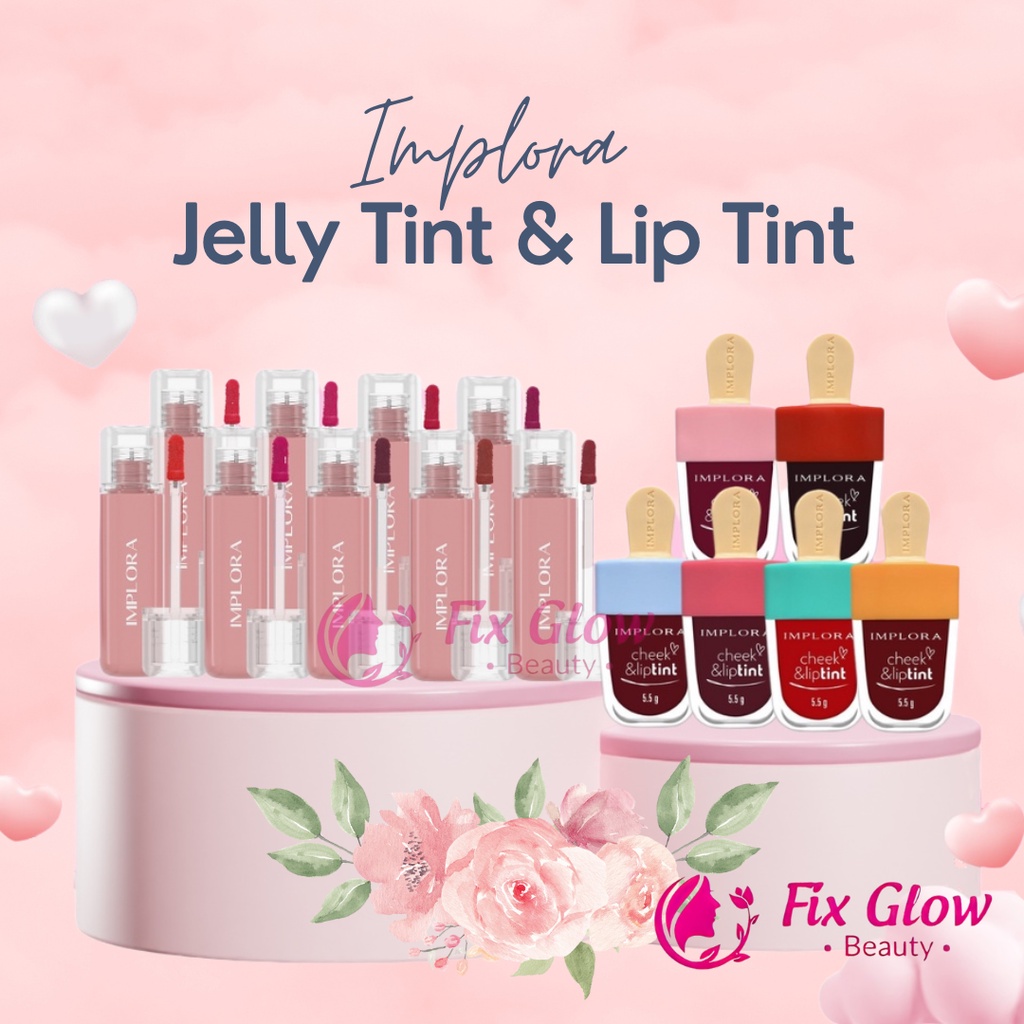 Jual FIX GLOW IMPLORA CHEEK & LIP TINT - JELLY TINT - IMPLORA[JUAL ...