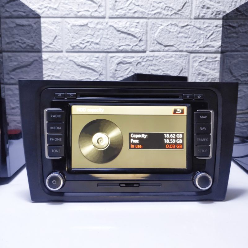 Jual Headunit VW RNS 510 Bluetooth Kufatec Socket headunit Frame ...