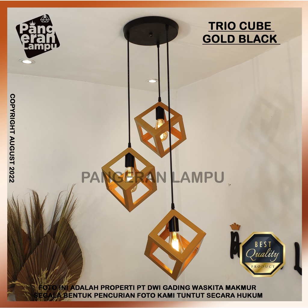 Jual Lampu Gantung / Lampu Hias / lampu Void Estetik industrial Modern ...