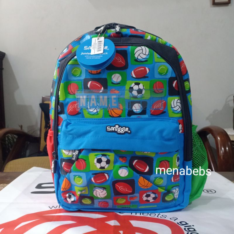Jual Smiggle Backpack Junior Sky Hi Ball original | Shopee Indonesia