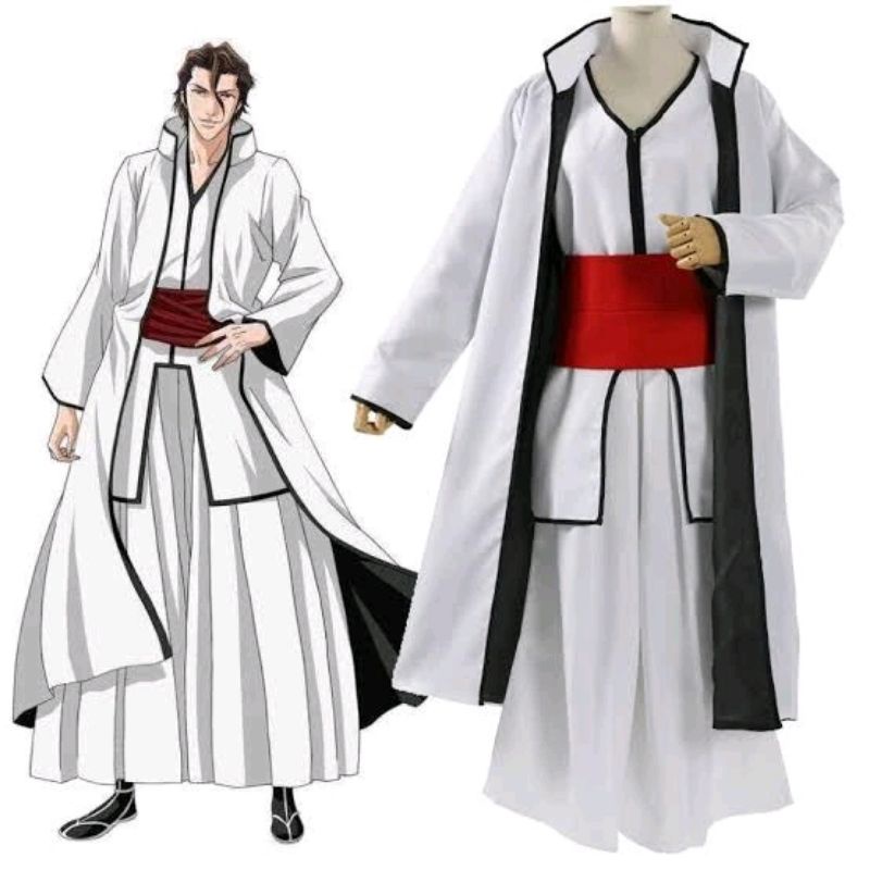 Jual COSTUME COSPLAY BLEACH ESPADA AIZEN NELLIEL TU GRIMMJOW ULQUIORRA ...