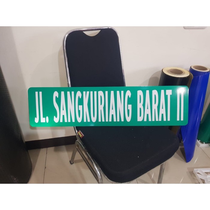 Jual Papan Papan Nama Jalan Plat Aluminium 15 X 60 Cm | Shopee Indonesia