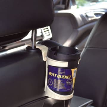 Jual Cup Holder Butt Bucket Yac Flamingo Asbak Mobil - Hitam | Shopee ...
