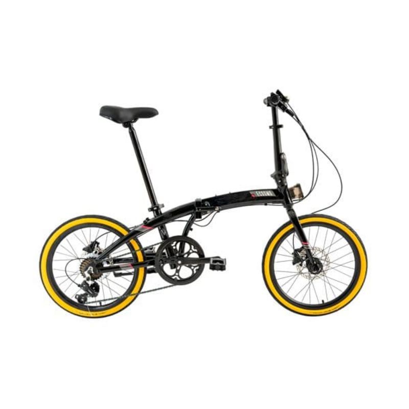 Jual Sepeda Lipat 20 Element Ecosmo 7 Speed Shimano Alloy Rem Hidrolik ...