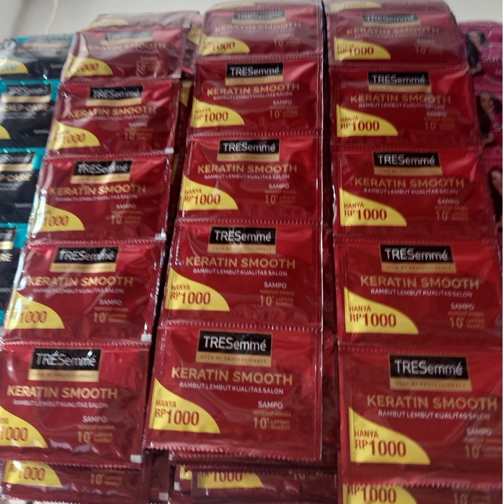 Jual Tresemme keratin smooth sachet || 8mL | Shopee Indonesia