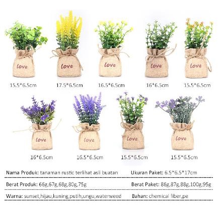 Jual Karung tanaman air, anyaman bunga pot, bunga buatan, tanaman pot ...