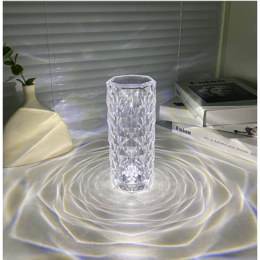 Jual 16 Warna Sentuh Adjustable RGB Lampu/Lampu Meja Kristal/Romantis ...