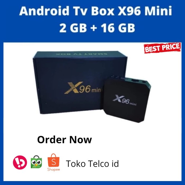 Jual Tv Box Android Box X96 Mini 2Gb + 16Gb | Shopee Indonesia