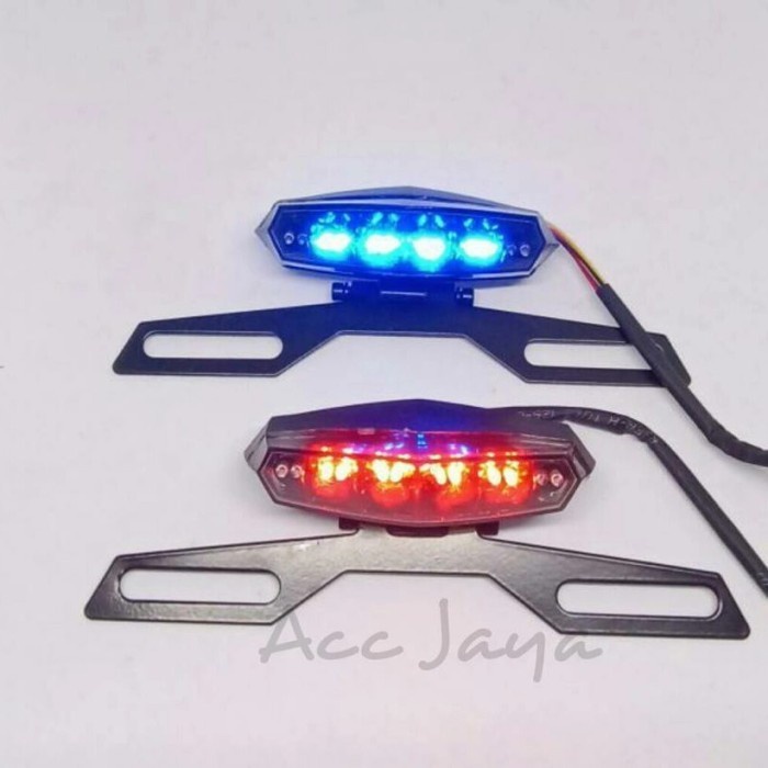 Jual Lampu led stoplamp sein sign sen motor stop High plus breket ...