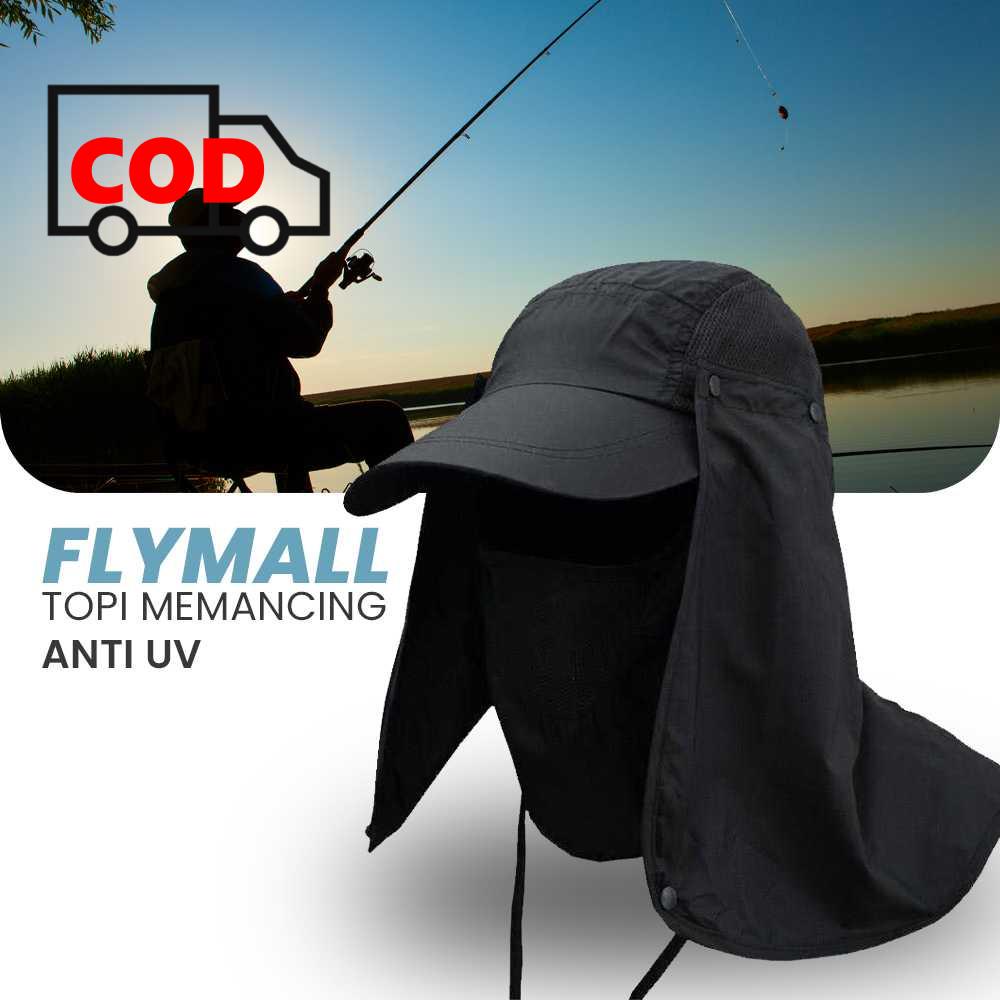 Jual Topi Memancing Mancing Ikan Anti Panas UV Matahari Model Tentara ...