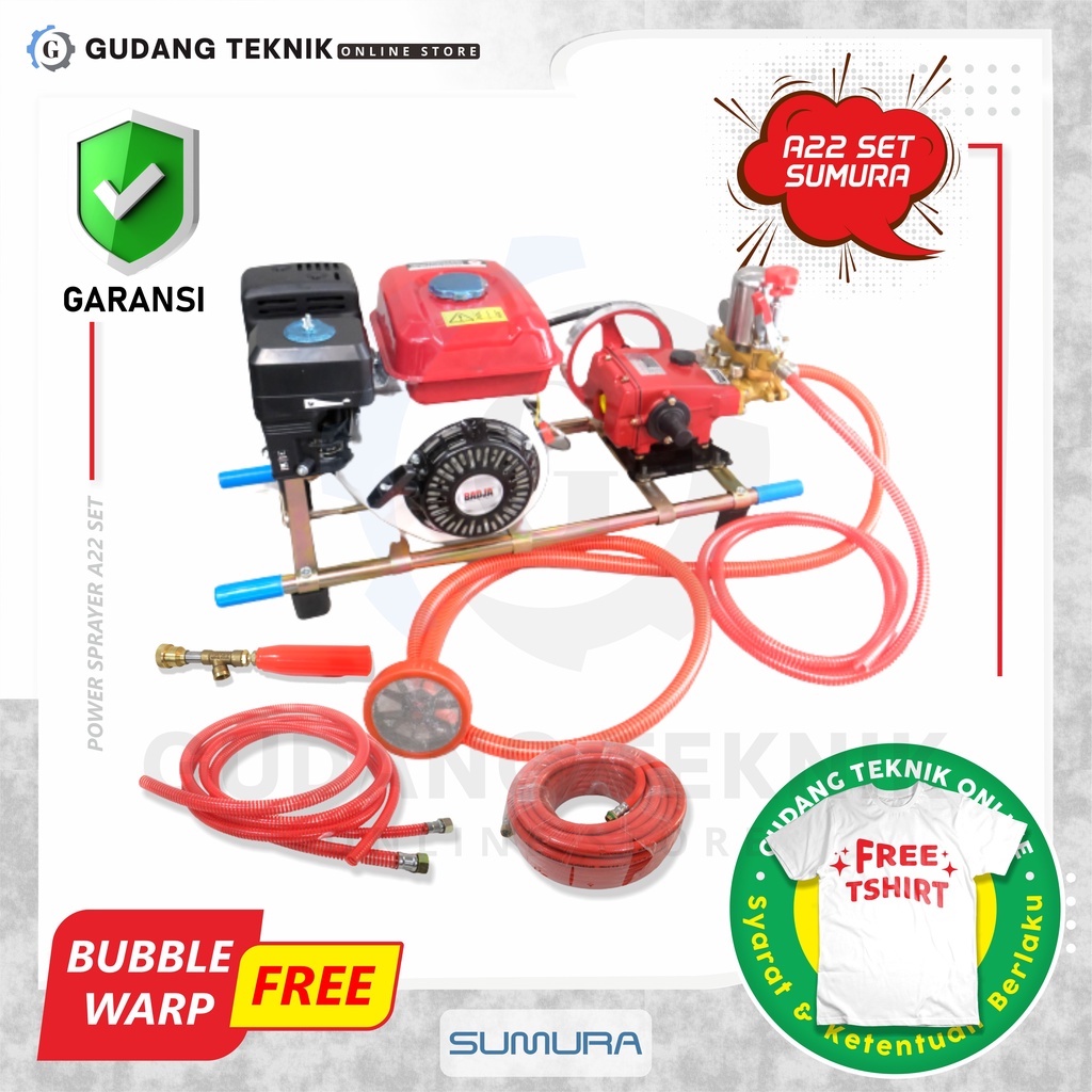 Jual PAKET A22 Mesin Steam Cuci Motor Mobil SUMURA PS22A SET / Alat ...