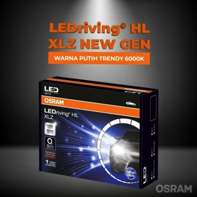 Jual Bohlam lampu LED H4 12V LEDriving HL XLZ cool white 6000K Osram ASLI | Shopee Indonesia