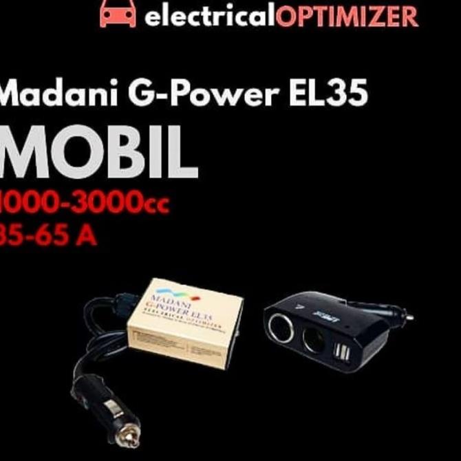 Jual Penghemat Bbm [MADE IN INDONESIA] Madani G-Power Vehicle Optimizer EL35 Tokoku | Shopee ...