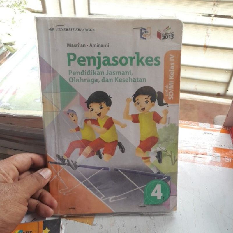 Jual buku penjas/penjasorkes untuk sd/mi kelas IV/4 penerbit erlangga ...