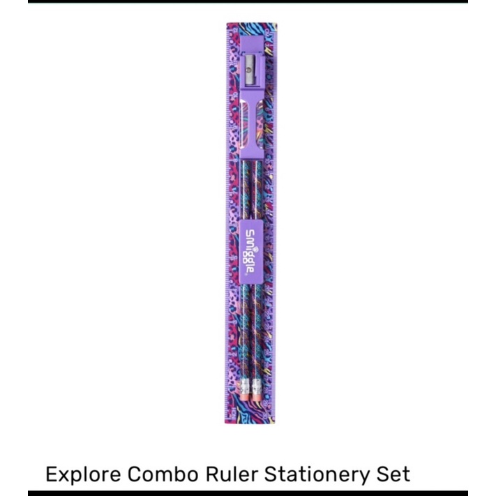 Jual Penggaris Smiggle Explore Combo Set Ruller | Shopee Indonesia