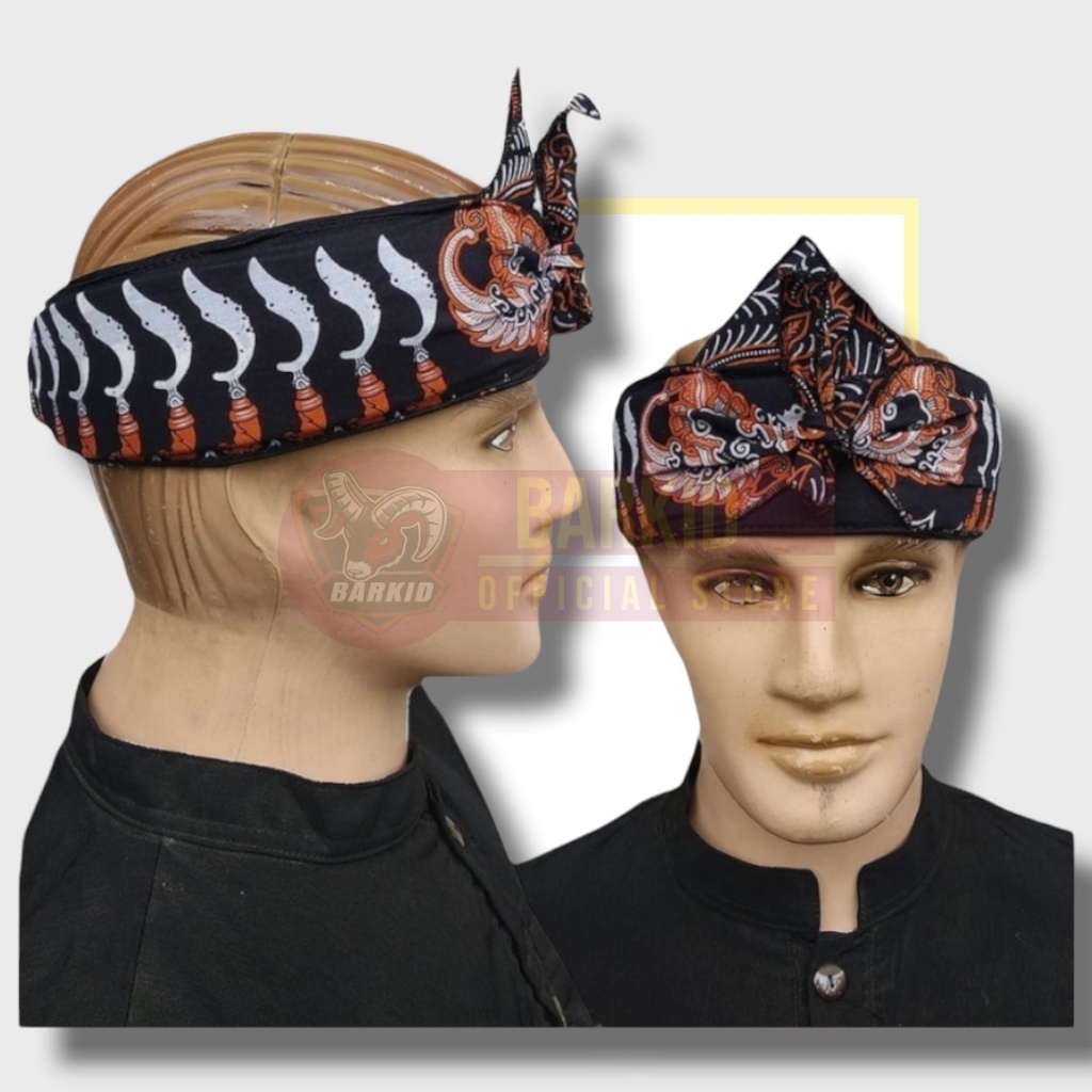 Jual iket Makutawangsa praktis permanen siap pakai medium quality praktis permanen - iket sunda ...