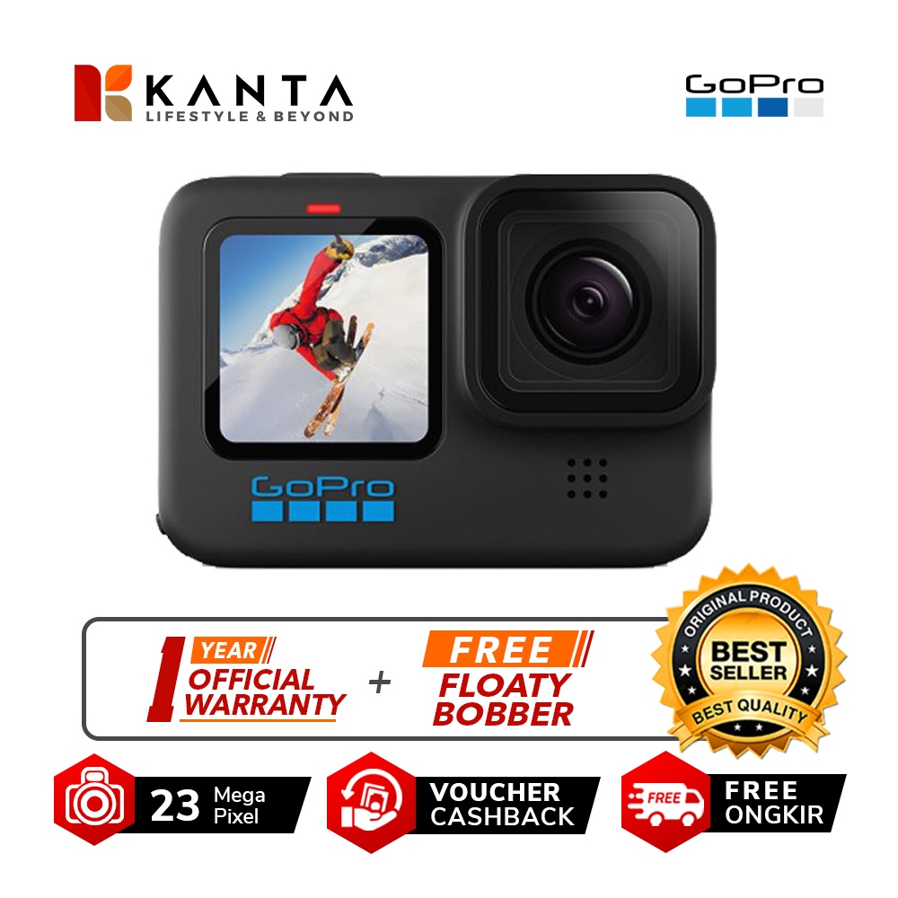 Jual GoPro HERO10 HERO 10 4K Action Cam Camera Action kekinian | Shopee ...