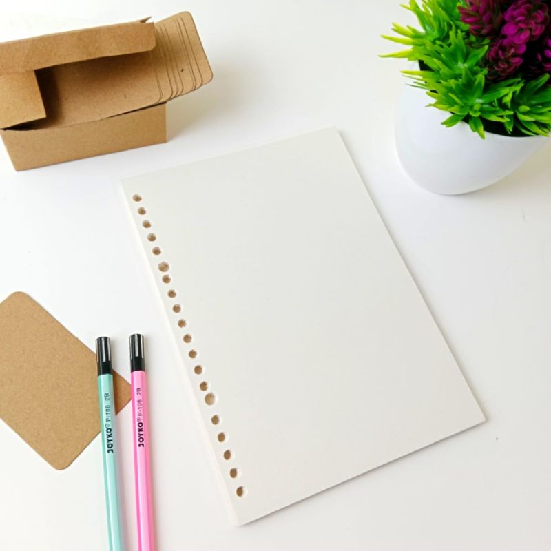 Jual LOOSE LEAF B5 ISI 50 LEMBAR KERTAS BINDER BAHAN BOOKPAPER | Shopee Indonesia