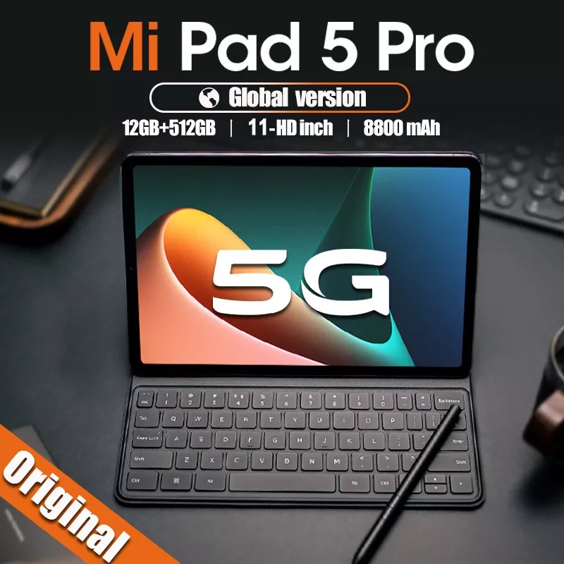 Jual Mi pad 5 / 5 Pro Tablet xioami 5 pro RAM 10/256GB 120HZ SD860 MI ...