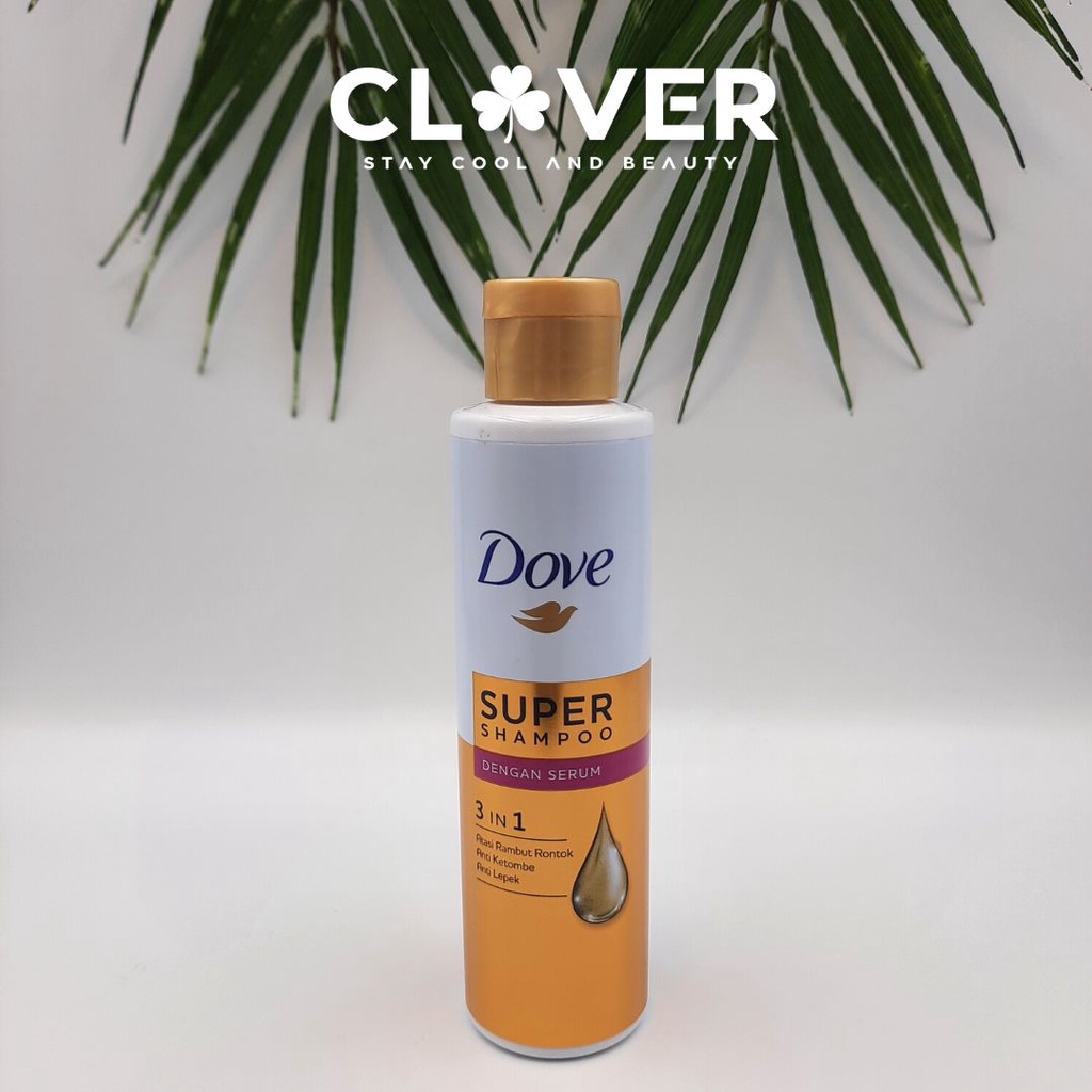 Jual DOVE SUPER SHAMPOO WITH SERUM 3 IN 1 125ML | Shopee Indonesia