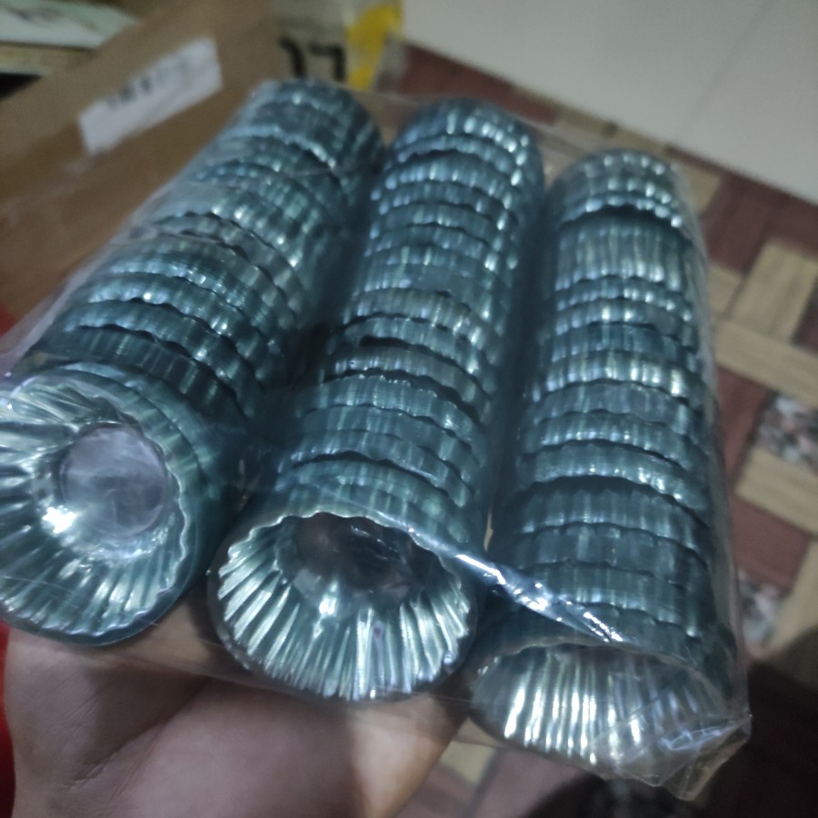 Jual cup mika saos sambal/mika kopi kecil - 1pak (3baris) isi sekitar ...