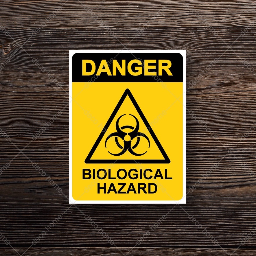 Jual Sticker Label Sampah Biological Hazzard | Shopee Indonesia