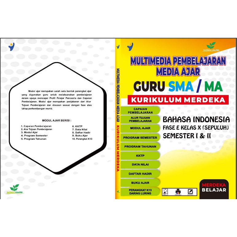 Jual BUNDLE PRODUK MODUL AJAR KURIKULUM MERDEKA TINGKAT SMA/MA: MAPEL ...