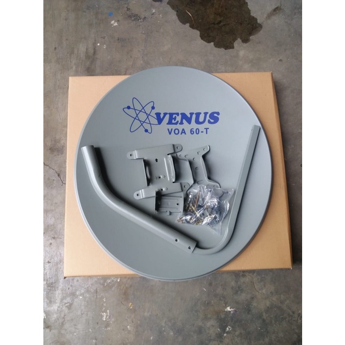 Jual Dish Odu 60 Cm Venus Abu Isi 10 Set | Shopee Indonesia
