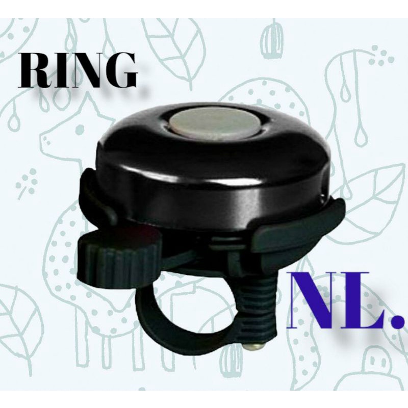 Jual Bell Sepeda Kring Termurah Handlebar Cycling Ring Horn - Black ...