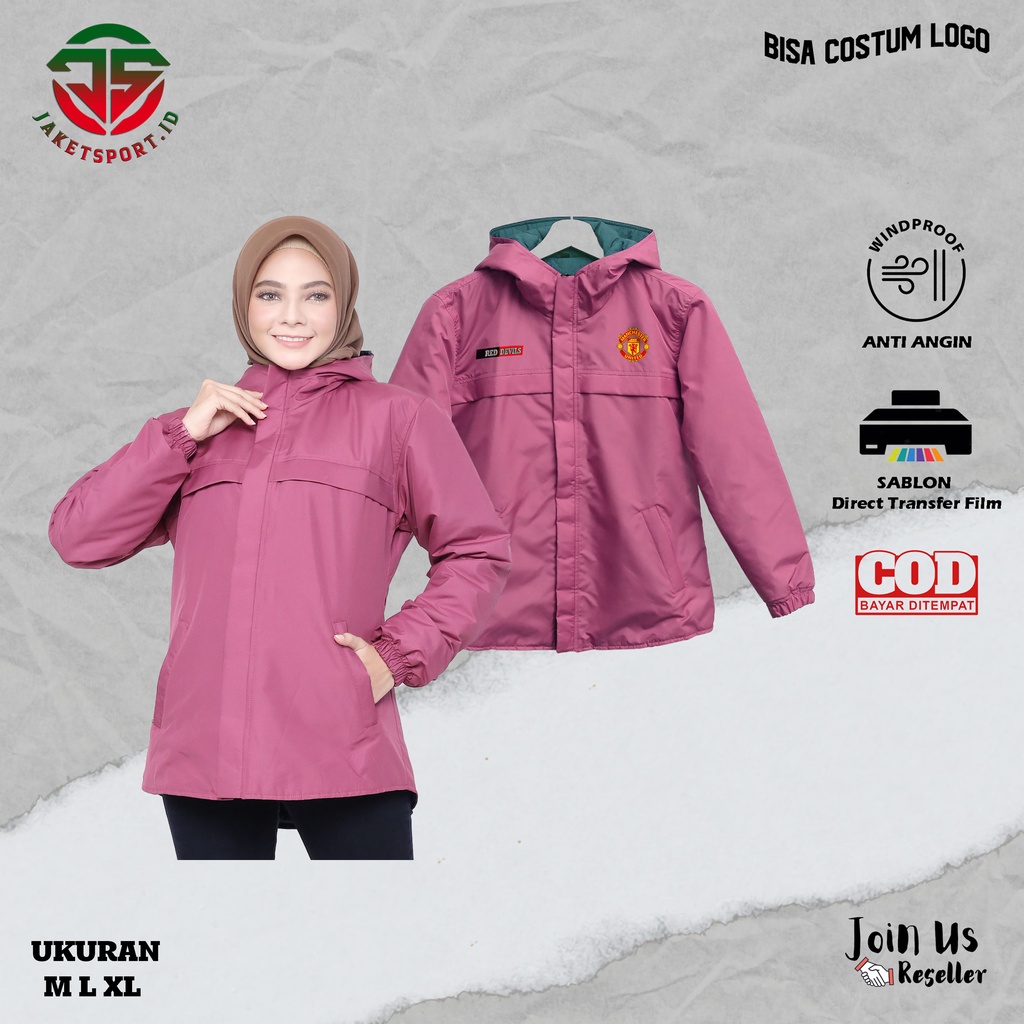 Jual JAKET ELEGANTER CEWEK MU TERBARU BAHAN PARASUT TAHAN ANGIN OUTDOOR ...