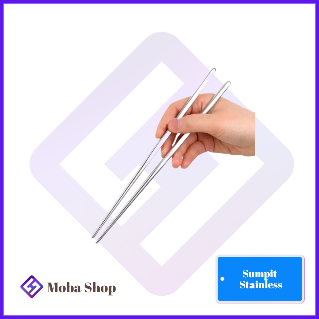 Jual Sumpit Stainless Polos | Shopee Indonesia