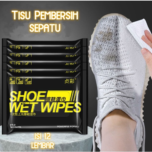 Jual Tissue pembersih sepatu kick quick wipe shoe | Shopee Indonesia