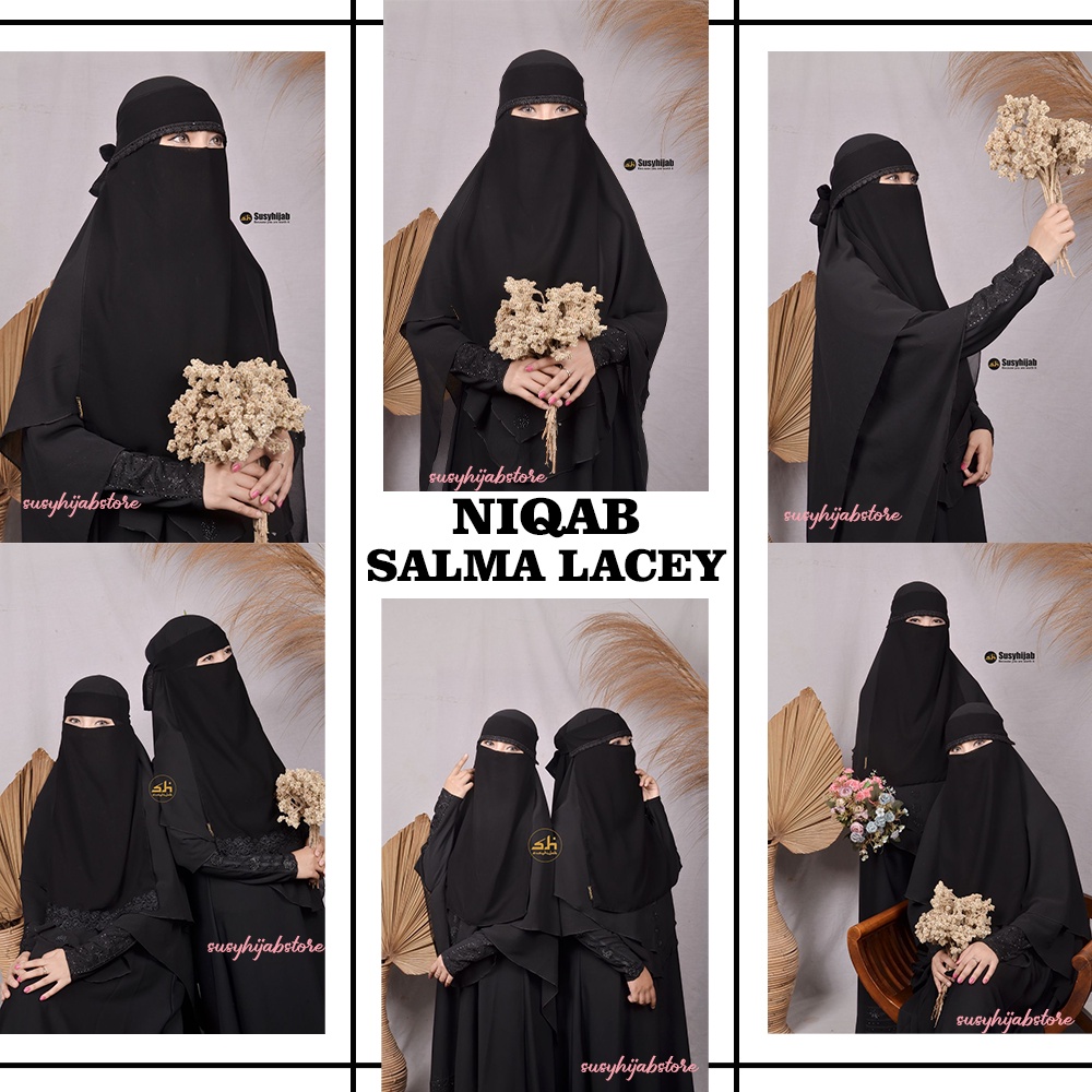 Jual NIQAB SALMA LACEY | Shopee Indonesia